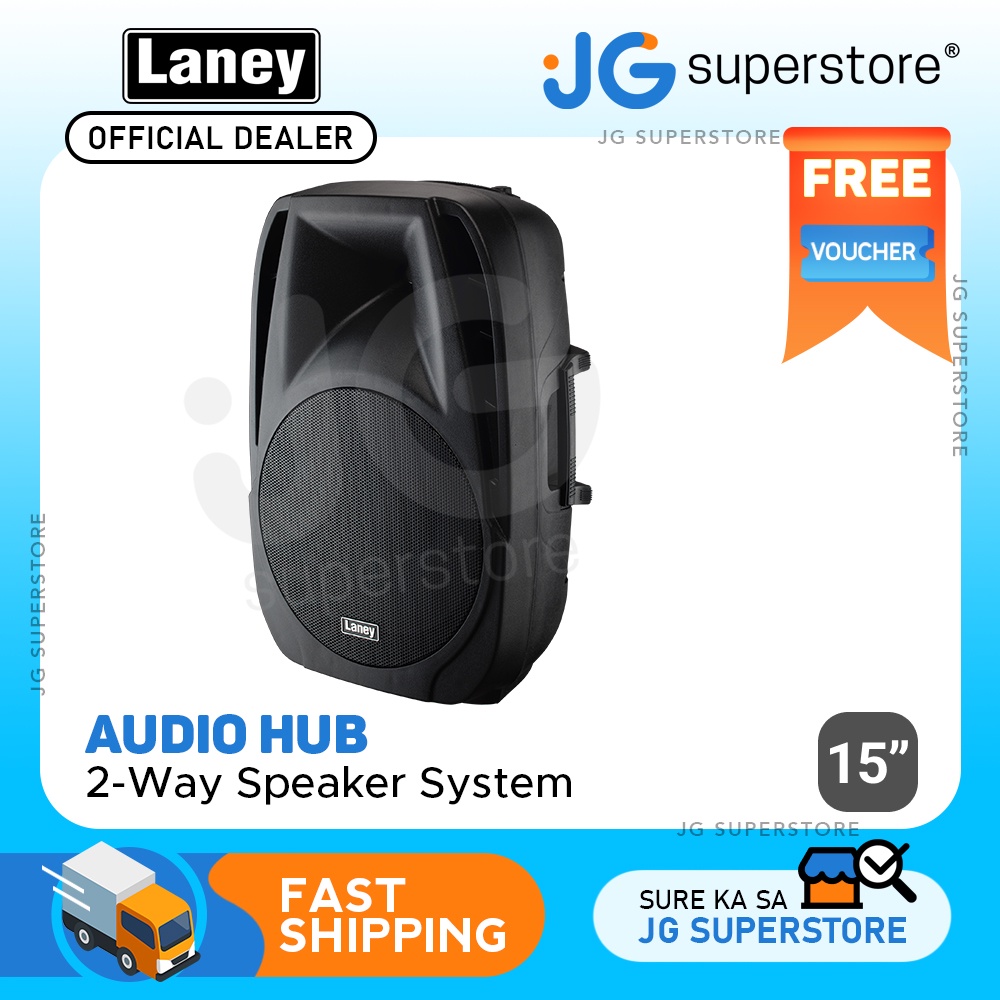 Laney AH115-G2 AudioHub Series Active Moulded Speaker with Bluetooth ...