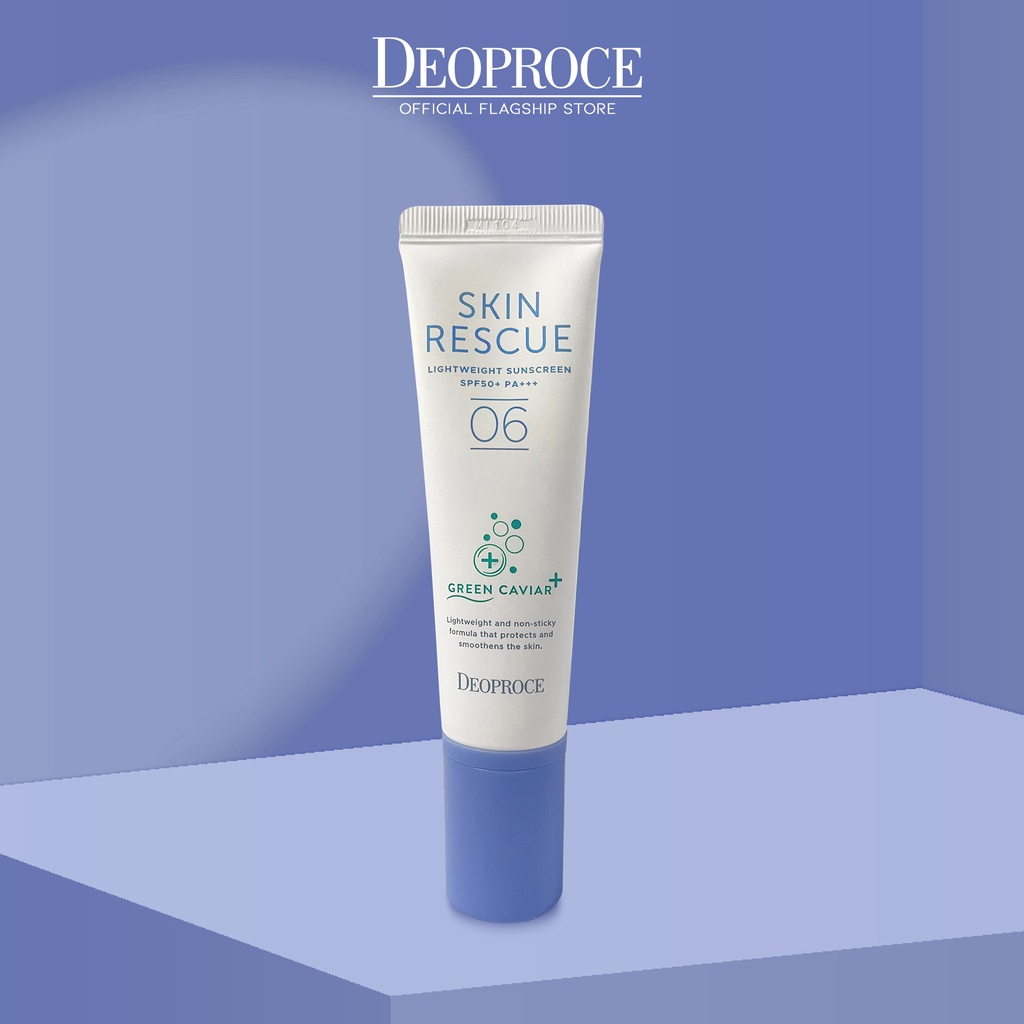 Deoproce Skin Rescue Lightweight Sunscreen 50g | Shopee Philippines
