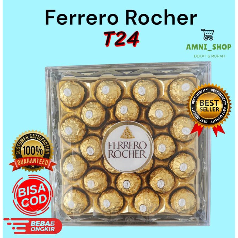Ferrero Rocher T24 Chocolate Made in Italy 300gr | Shopee Philippines