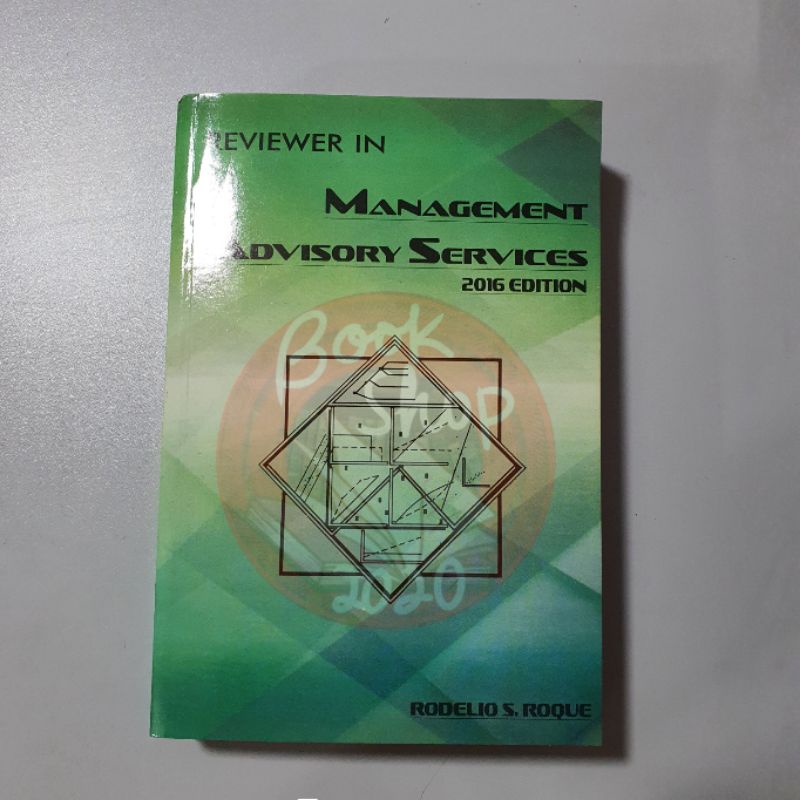 Reviewer in Management Advisory Services 2016 edition (Rodelio Roque ...