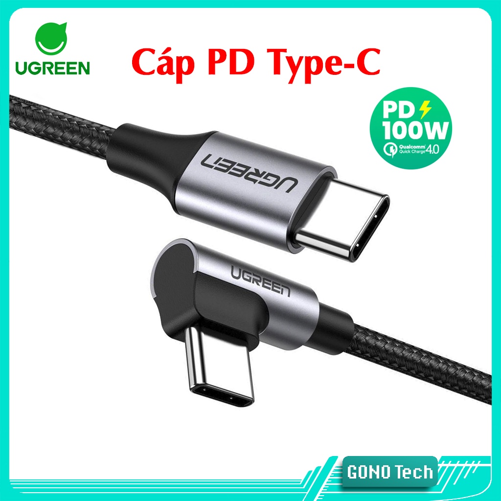 Ugreen 100W USB Type C PD Charging Cable For Phones Laptops Tablets ...