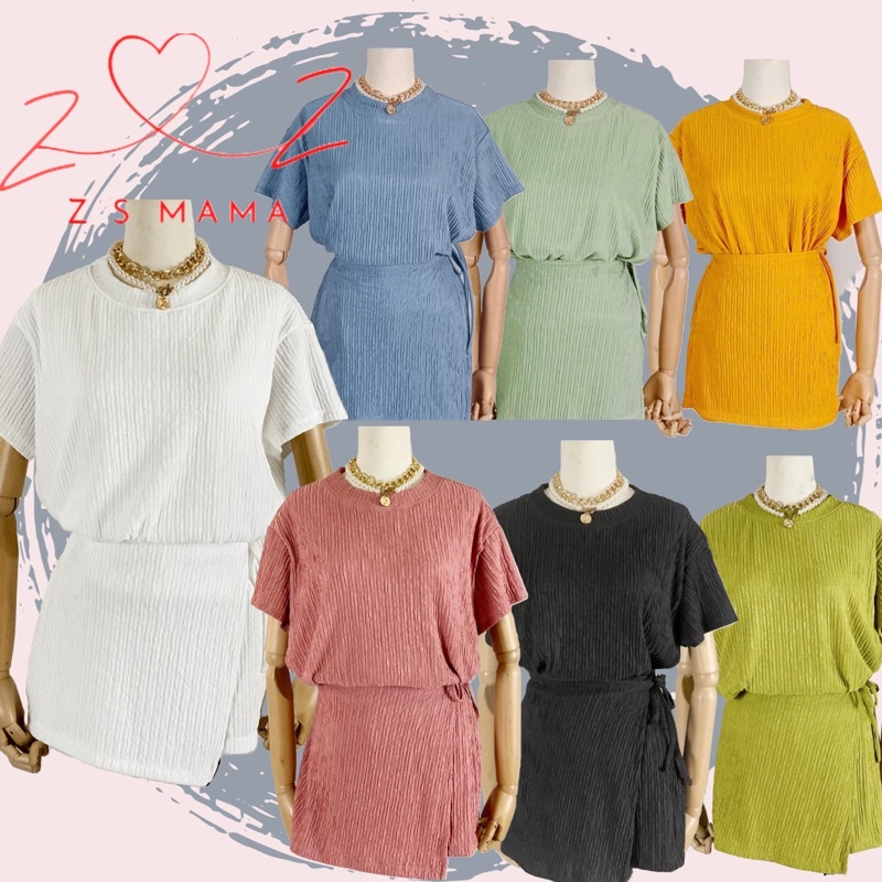 Z Mama | Zen Breastfeeding / Nursing Top and Skorts Set / Coords ...