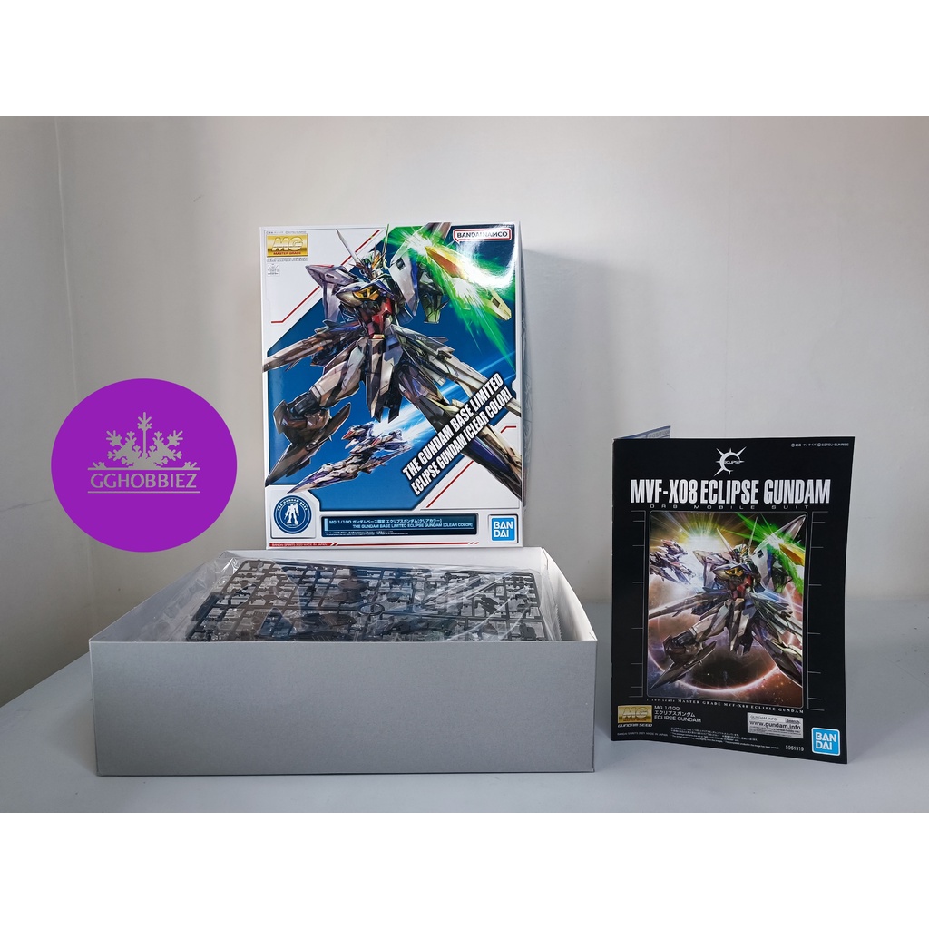 PREMIUM BANDAI MG Eclipse Gundam [Clear Color] | Shopee Philippines