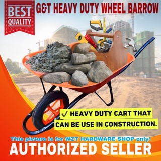 G&T HEAVY DUTY CART WHEEL BARROW FOR GARDENING AND CONSTRUCTION USE ...