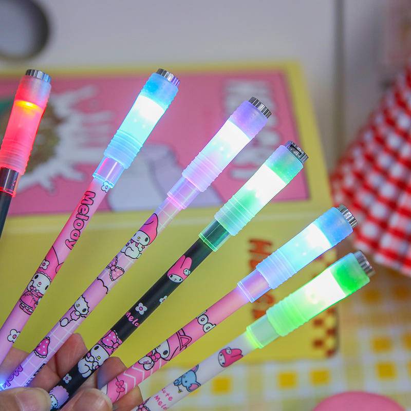 Sanrio Release Pressure Student Gift Acrylic Luminous Spinner LED Light ...