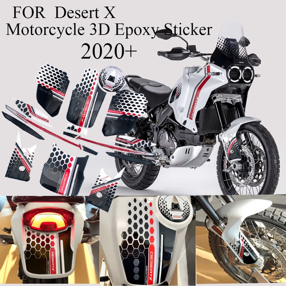 Motorcycle 3D Sticker Fuel Tank Sticker Hand Sticker Personality ...