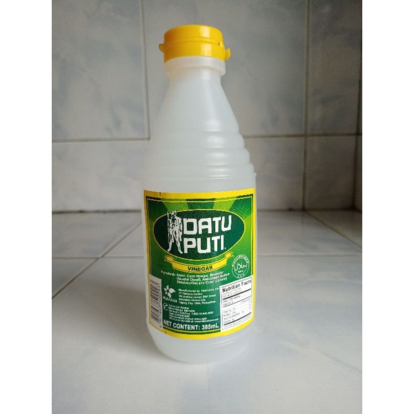 DATU PUTI VINEGAR 385ml | Shopee Philippines