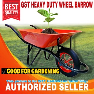 G&T HEAVY DUTY CART WHEEL BARROW FOR GARDENING AND CONSTRUCTION USE ...
