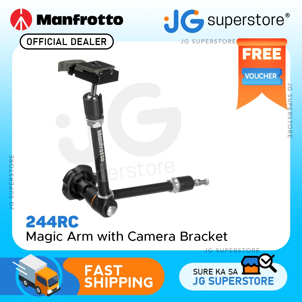 [CLEARANCE] Manfrotto 244RC Variable Friction Magic Arm, Quick Release ...