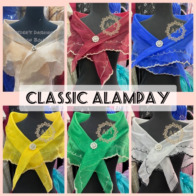 Classic-Alampay with Free Brooch | Shopee Philippines