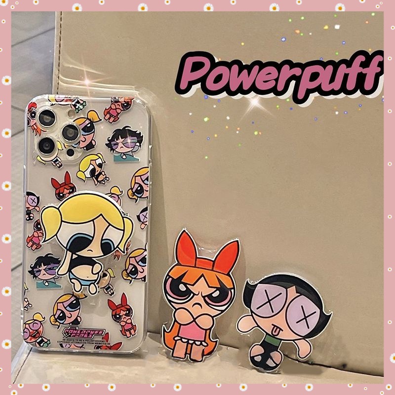 [Ready Stock] Mobile Phone Holder Cartoon Cute Powerpuff Girls Airbag ...