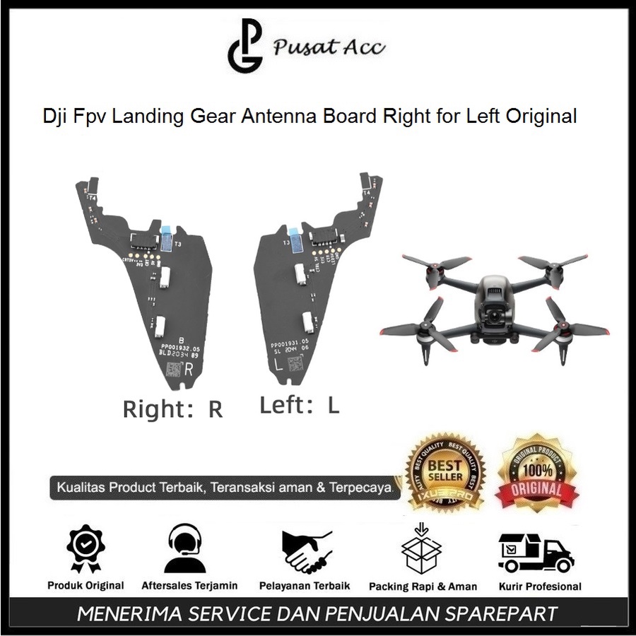 Dji Fpv Front Landing Gear Antenna Board/Dji Fpv Landing Gear Antenna Board Right for Left ...