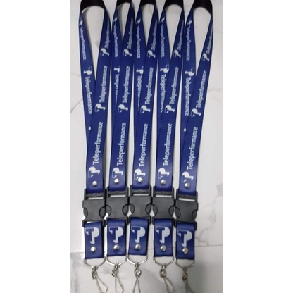 TELEPERFORMANCE ID LACE LANYARD/BLUE | Shopee Philippines