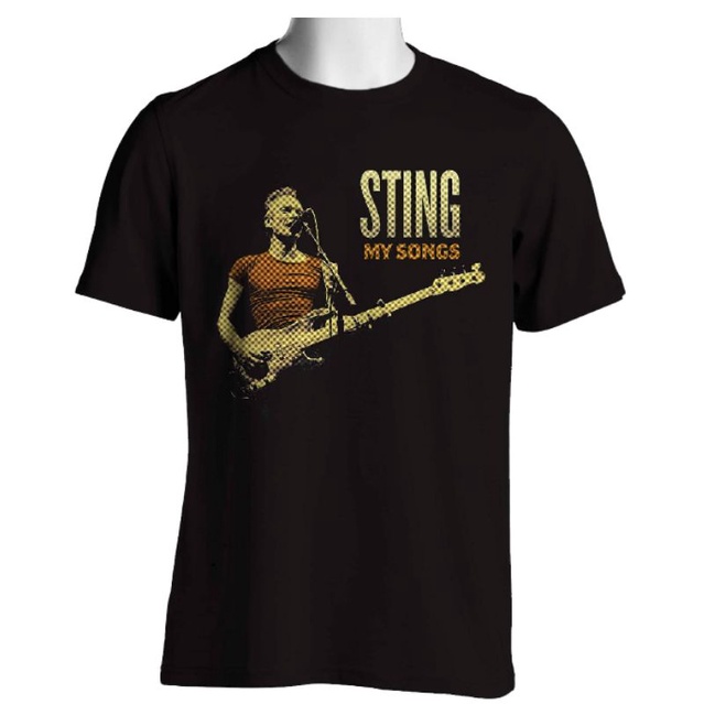STING ROCK BAND TSHIRT | Shopee Philippines