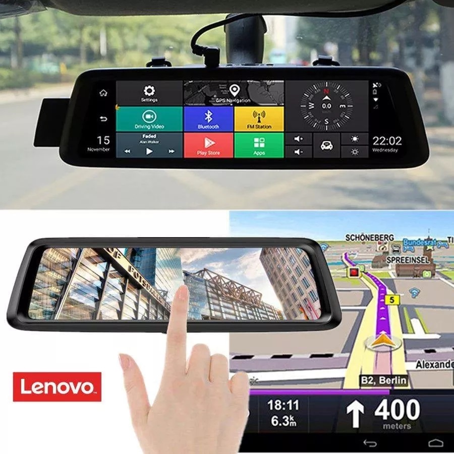 Lenovo V7 PRO-X 10inch Android Dual Camera Dashcam | Shopee Philippines