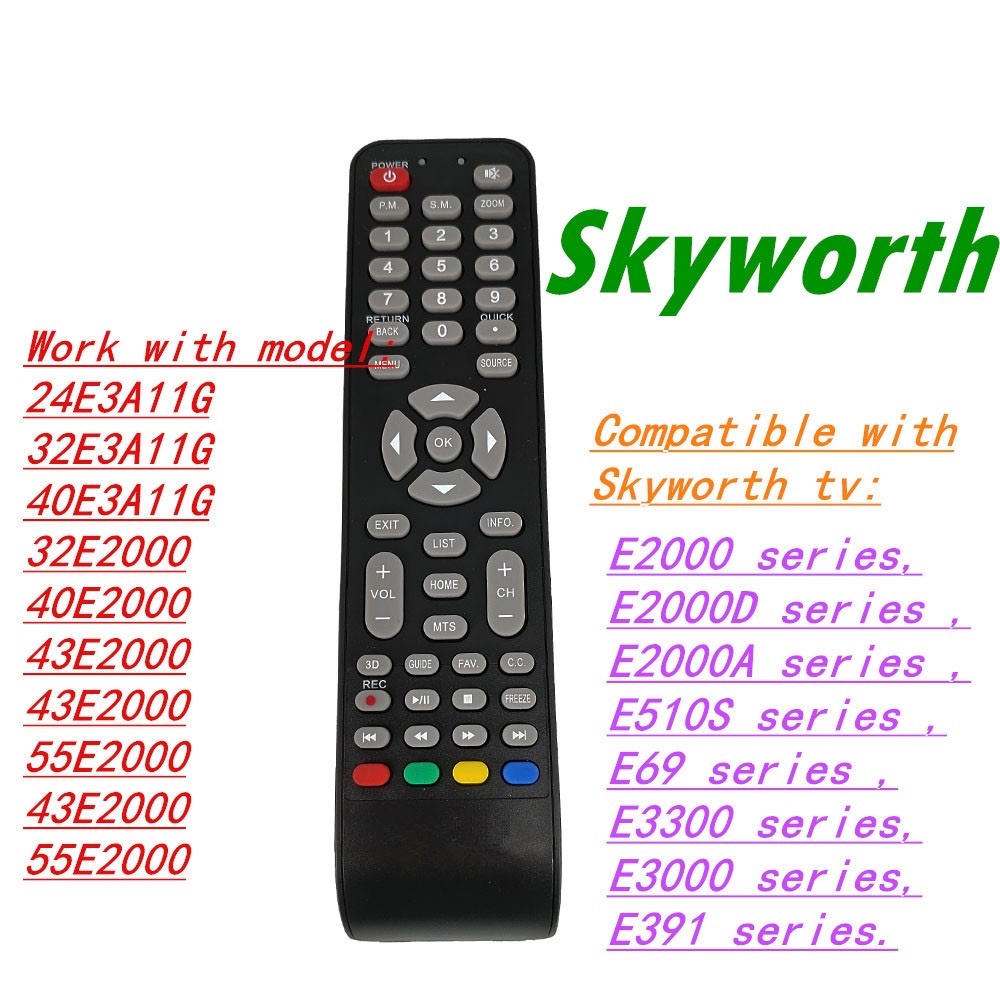 Universal Skyworth Smart Remote for Skyworth TV which Used for Skyworth ...