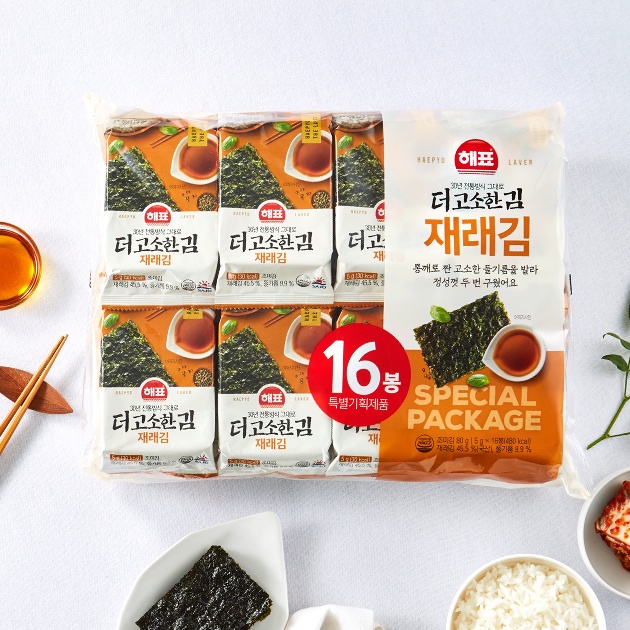 HAEPYO SEAWEED SNACK 16's | Shopee Philippines
