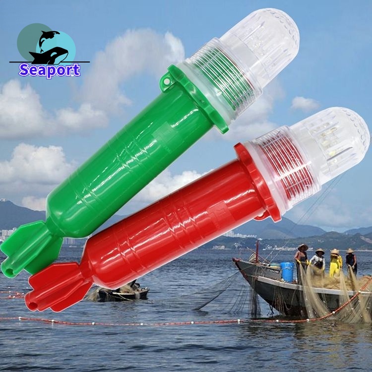 Waterproof Marine Torpedo Blinker, Fishing Light Floating Signal Light, LED Flashing Lamp ...
