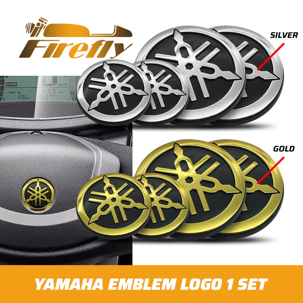 Yamaha Genuine Logo Emblem 1 Set (4pcs) Premium Quality Original ...