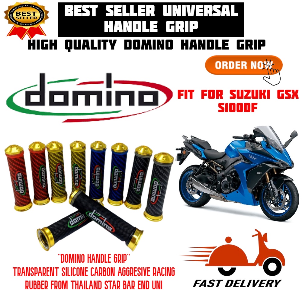 TP Handle Grip For SUZUKI GSX S1000F | Domino Handle Grip Transparent ...