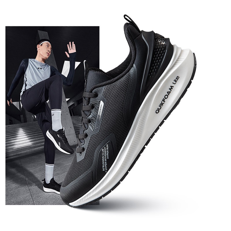 361 Degrees Windblock Men Running Sports Shoes Casual Shock Absorbing ...