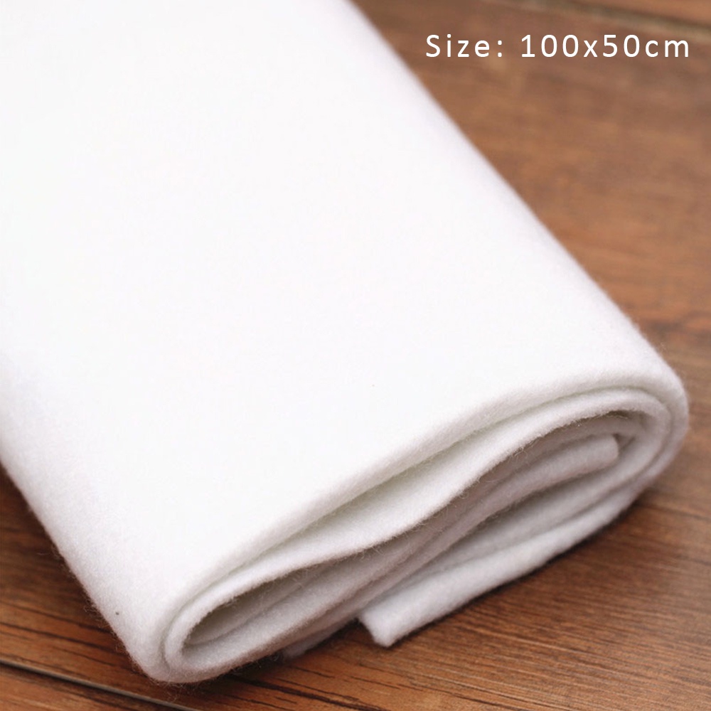 Hot Adhesive Patchwork 200g Single Side Fabric Adhesive Cotton Batting Cream Interlining Filler ...