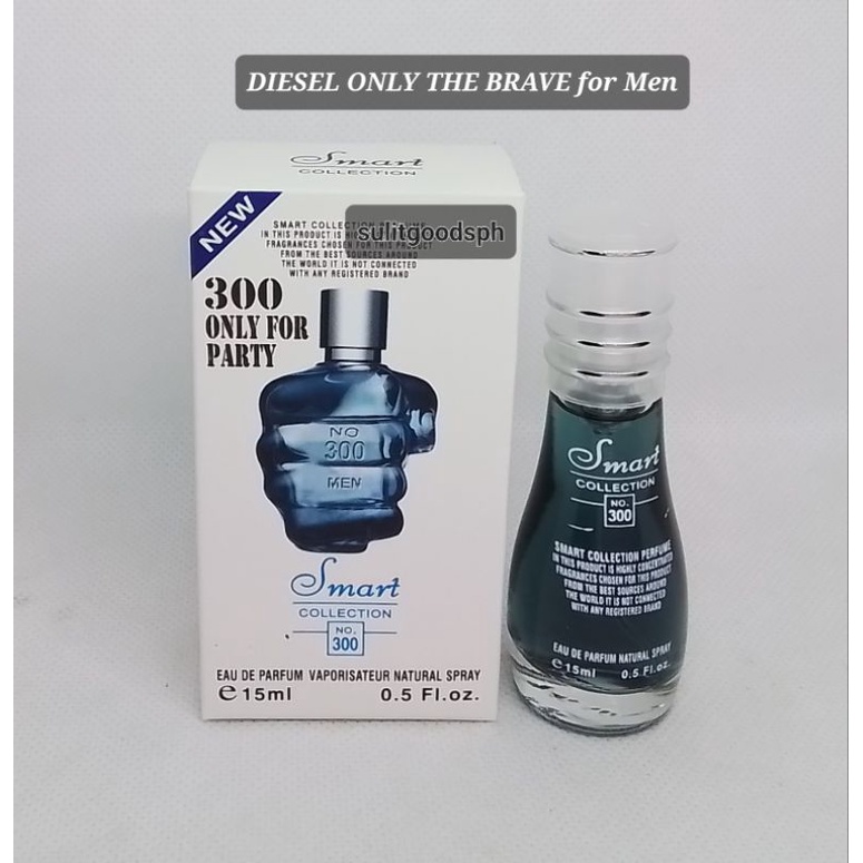 SMART COLLECTION NO. 300 PERFUME FOR MEN 15 ML EDP | Shopee Philippines