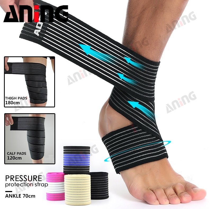 1pcs Sports Ankle Brace Compression Strap Support Foot Protector Weave ...