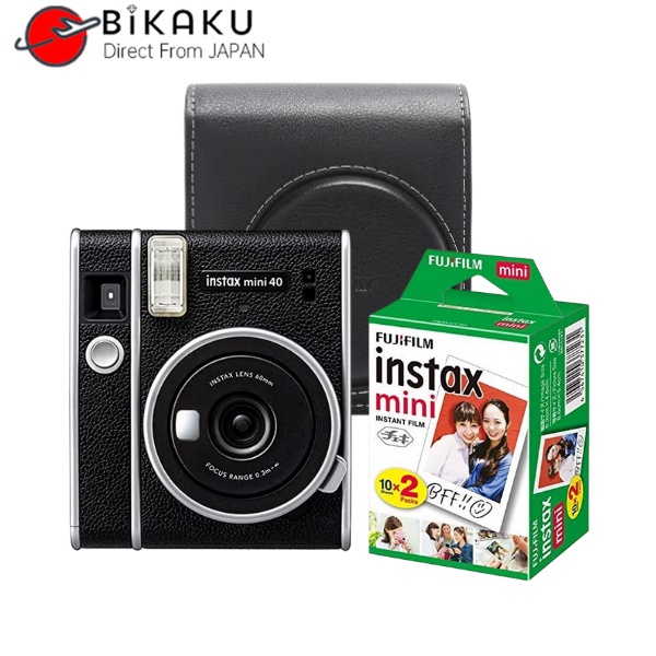 Fujifilm Instax Mini 40 Classic Vintage Retro Kit Instant Camera Travel ...