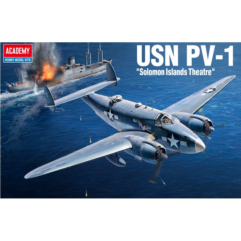 Academy Hobby Plastic Model Kits 1/48 Scale USN PV-1 “Solomon Islands ...