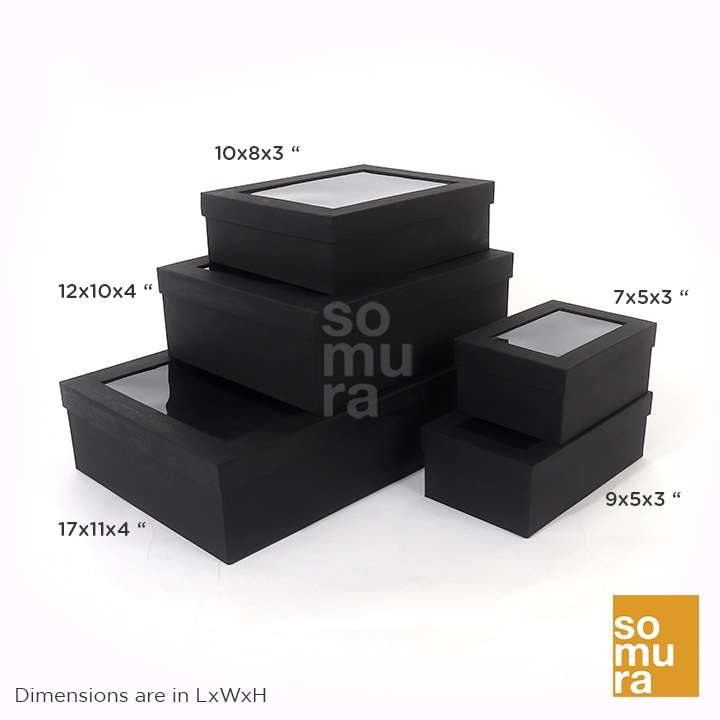 Window Type Hard Box Packaging Gift Box (SSC891) Part 2 | Shopee ...