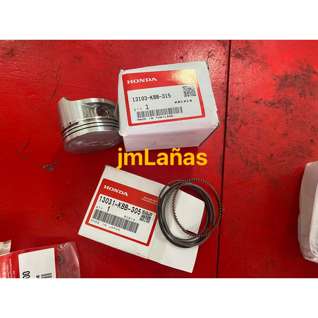 HONDA GENUINE PISTON KIT OR NOT FOR XR200 / XLR00 REBOR .50 | Shopee ...