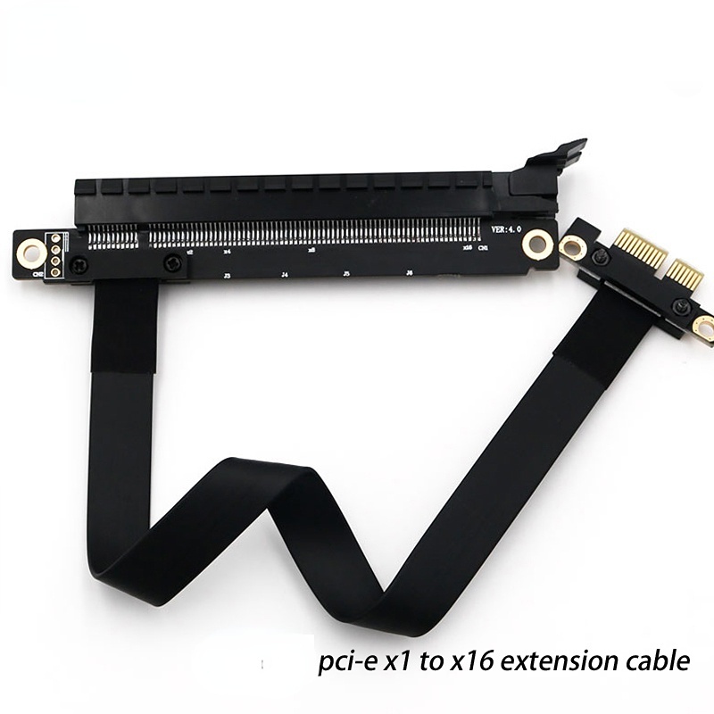 Graphics Card Extension Cable Pci-e 3.0 X16 to X1 Support Graphics Card ...