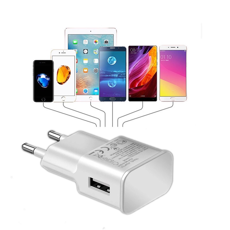 Mobile Phone Charger 5V1A Fast Charging Head USB Plug For Mobile Phone ...