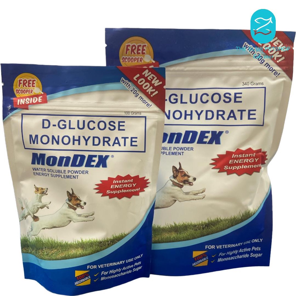 120g 360g Mondex Dextrose Powder Glucose Monohydrate Water Soluble ...
