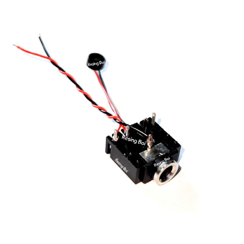 RESING BOI - 3.5mm DIY External Mic Jack Kit for Cameras w/o External ...