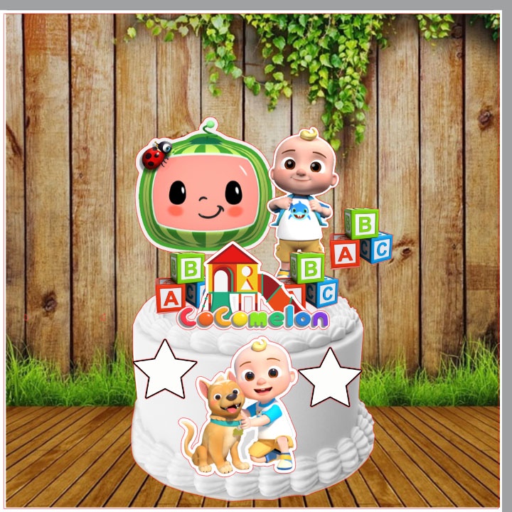 Cocomelon Cake Topper 017 | Shopee Philippines