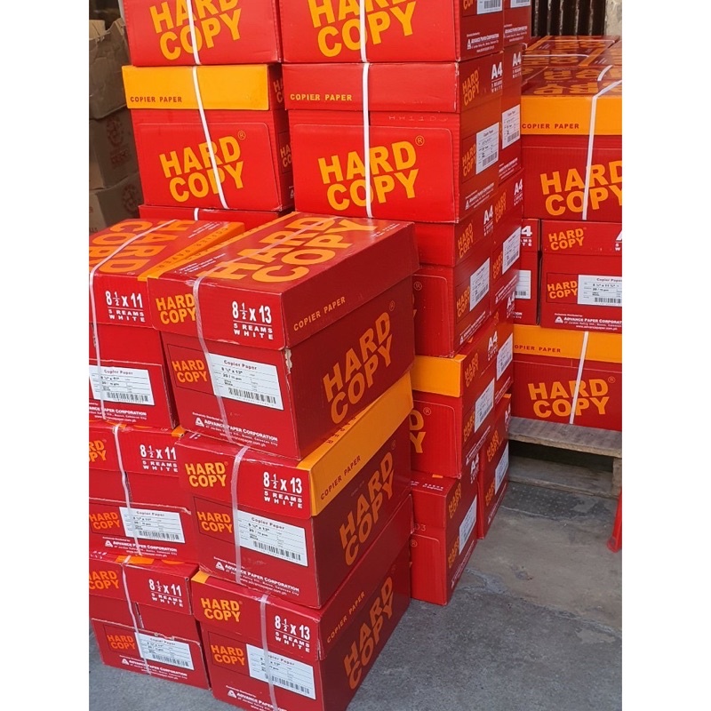 Hardcopy Long/A4/short Multi-purpose Copy Paper Bond Paper Per Ream 500 ...