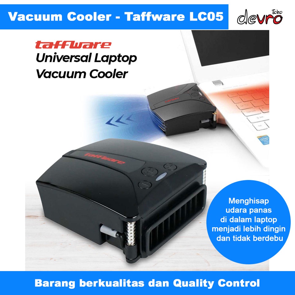 Universal Laptop Vacuum Cooler - Notebook Laptop Cooler - Taffware LC05 LC06 | Shopee Philippines