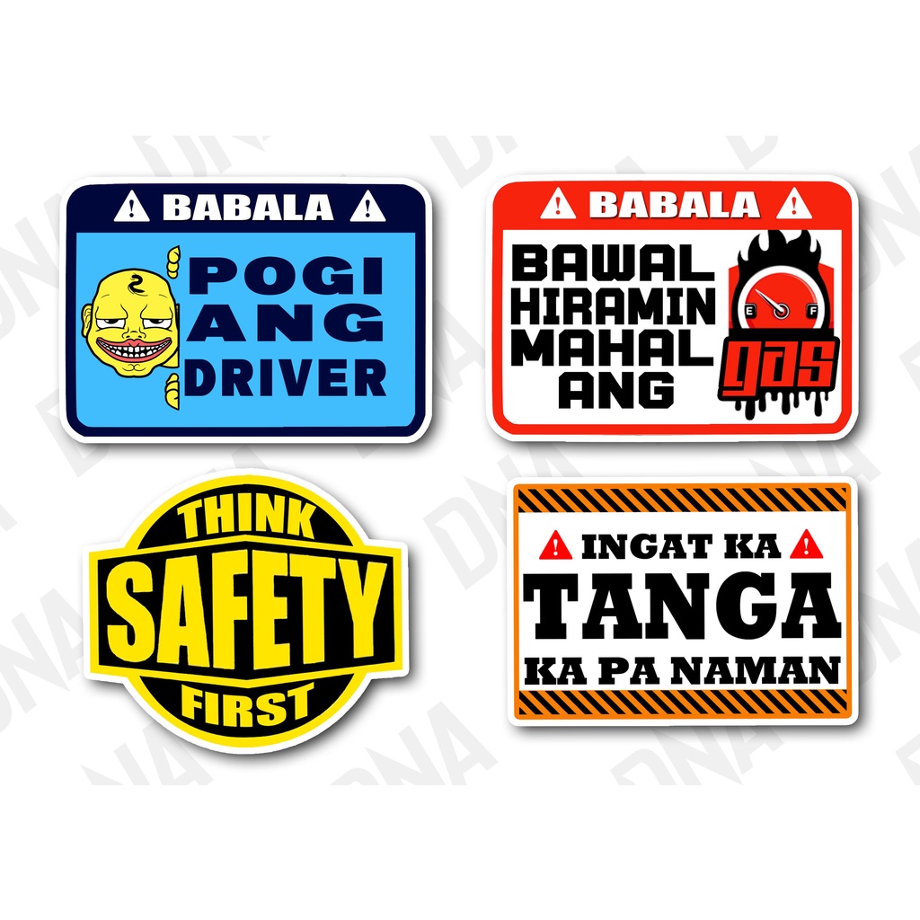 Babala! Sticker (Waterproof & Scratches proof) | Shopee Philippines