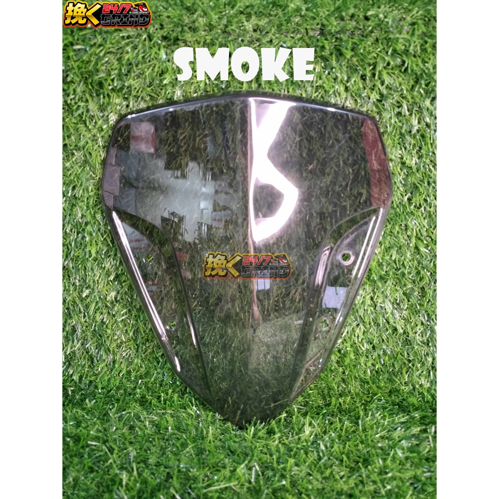 YAMAHA AEROX 155 WINDSHIELD CLEAR / SMOKE / MATTE BLACK / CARBON ...