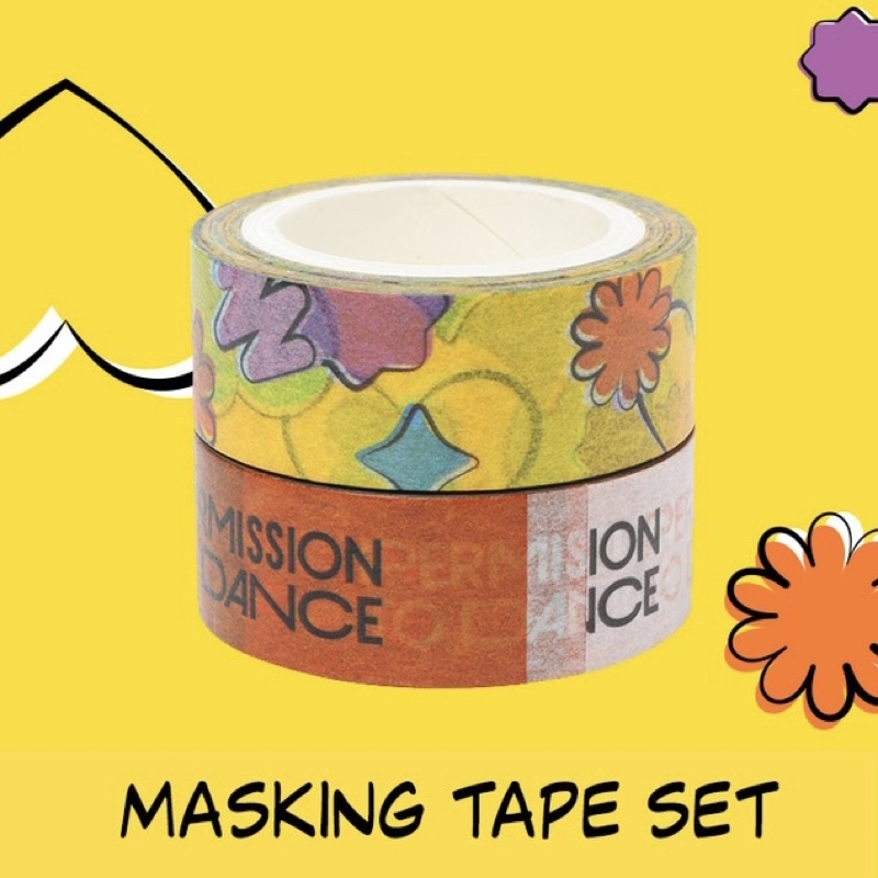 BTS-BUTTER Masking Tape (Official Merch From) | Shopee Philippines