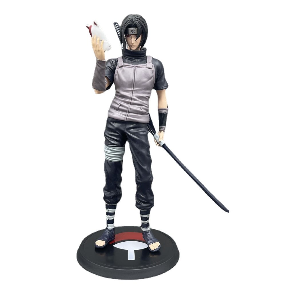 29cm Naruto Anime Figure GK Second Anniversary Uchiha Itachi Huge ...