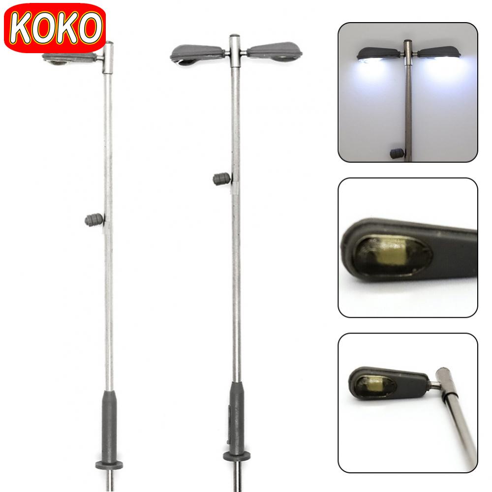 5 Pack LED Platform Lights lamp for Model Railways OO HO Yard Lights ...
