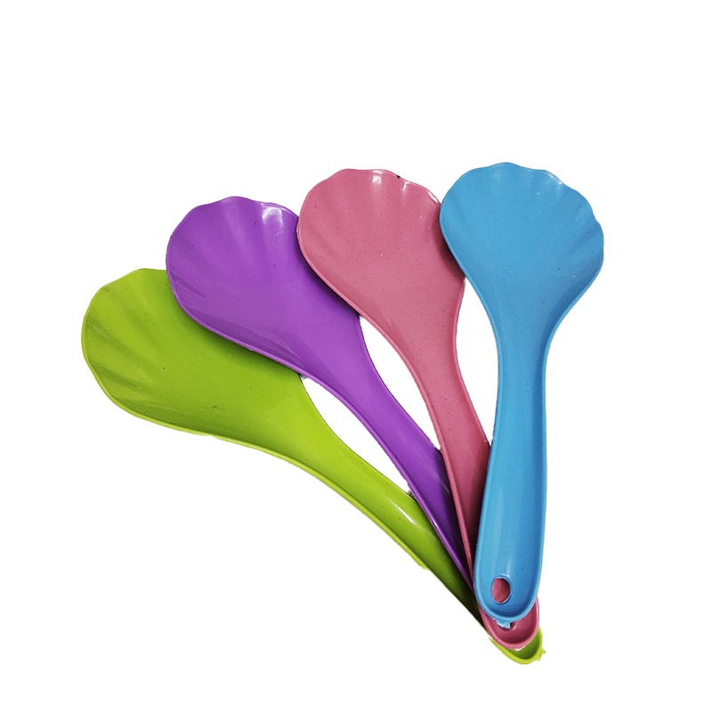 Plastic Rice Paddle Food Spoon Scooper Spatula Plastic Serving Spoon ...