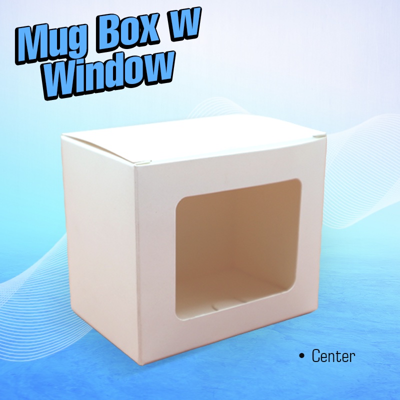 Cuyi Mug Box Full And Window Side Or Center 50 Pcs | Shopee Philippines