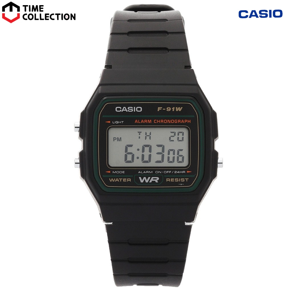 Casio F-91W-3DG Digital Rubber Strap Watch | Shopee Philippines