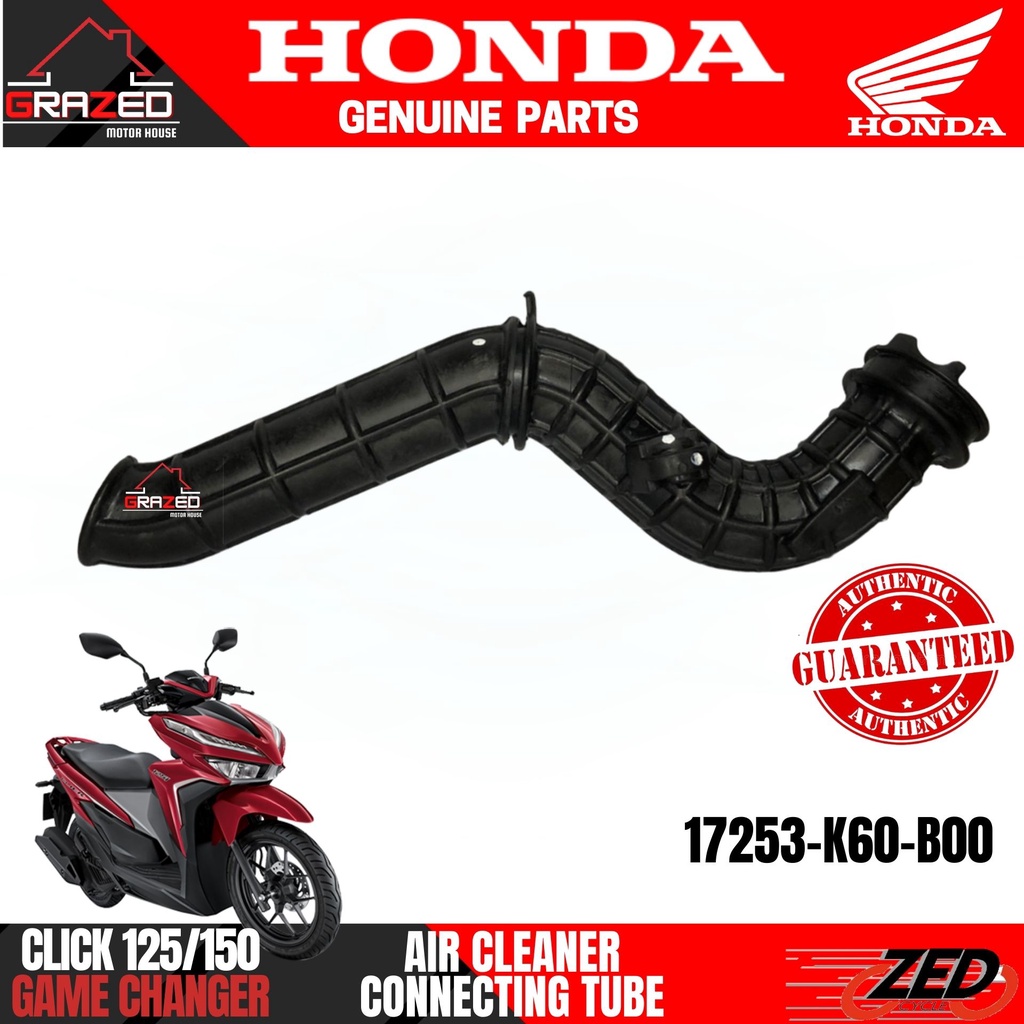 AIR CLEANER CONNECTING TUBE for Honda Click V1 / V2 (17253-K60-B00) GENUINE | Shopee Philippines