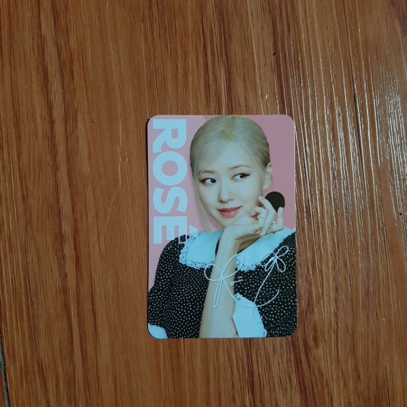 Photocard BLACKPINK X OREO OFFICIAL JENNIE ROSE JISOO LISA, OREO X ...