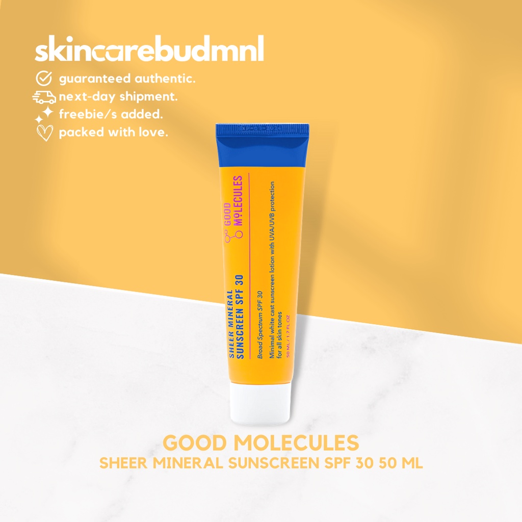 Good Molecules Mineral Sunscreen Broad Spectrum SPF 30 by ...